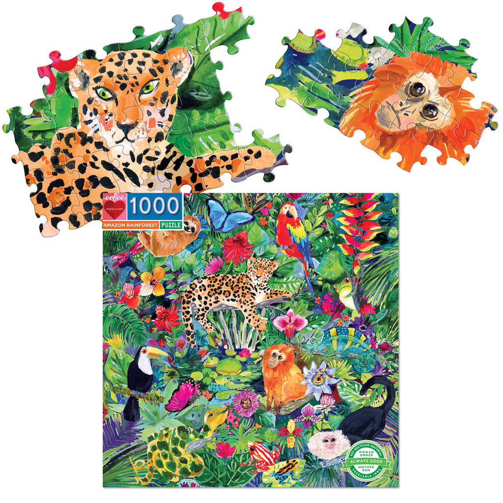 Amazon Rainforest Puzzle 1000pc – Mayfair Australia