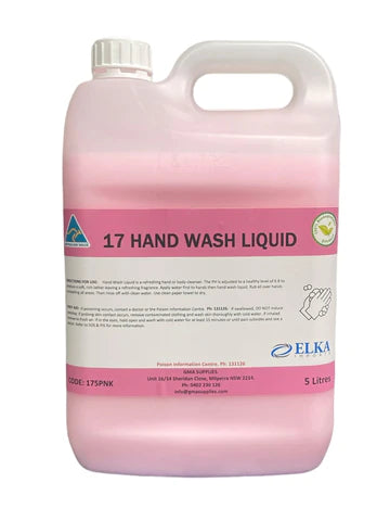 (17) HAND WASH PINK 5L – Mayfair Australia