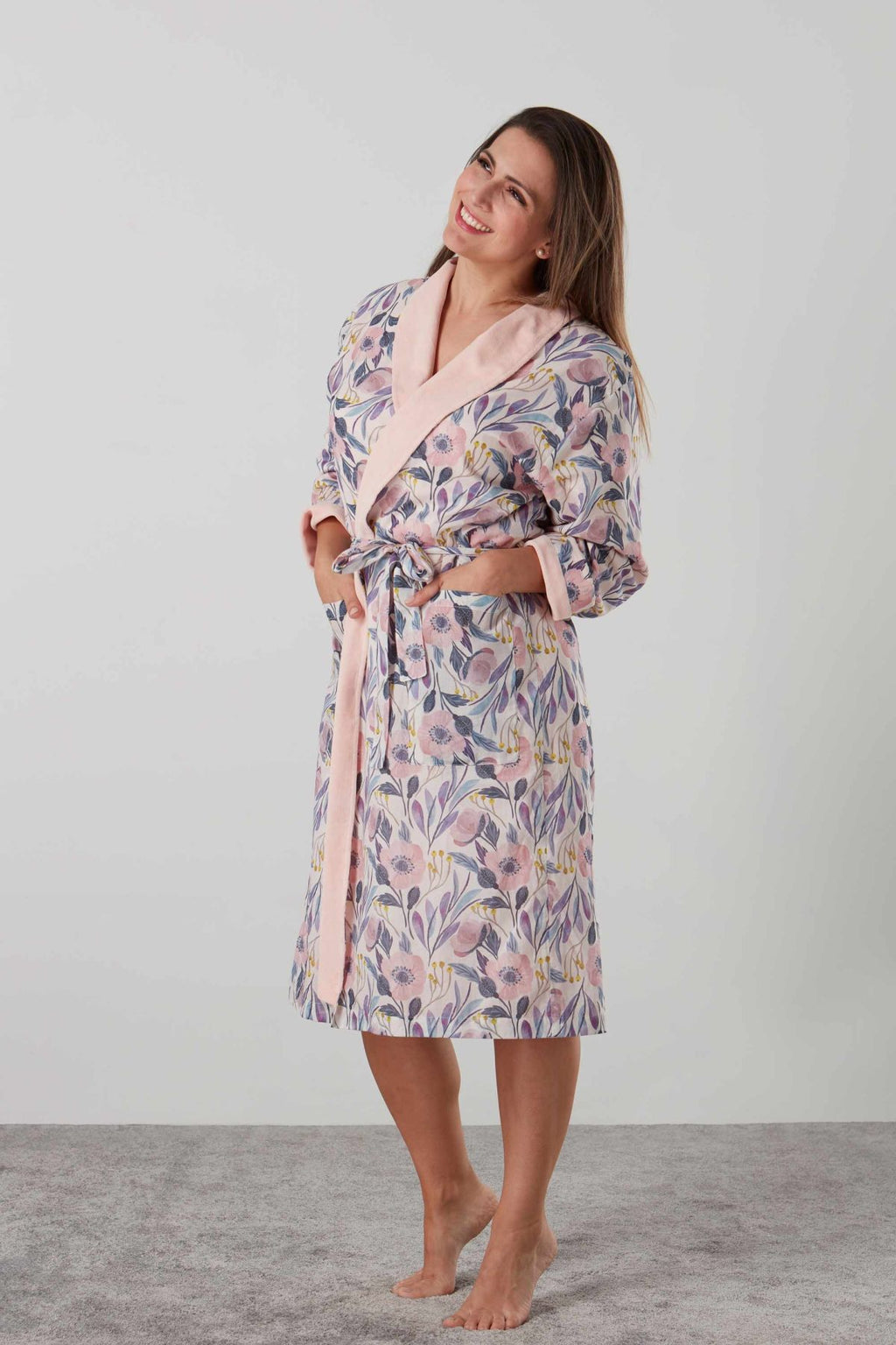 Georgie Lined Robe – Mayfair Australia
